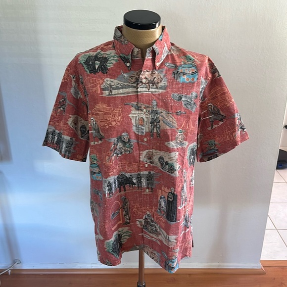 reyn spooner | Shirts | Reyn Spooner Star Wars Mandalorian Button Front ...